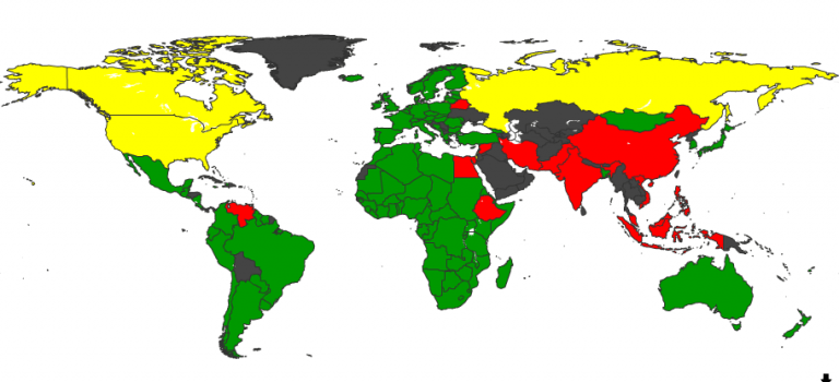 Map of the Day: Who Stands Where On the Arms Trade Treaty - UN Dispatch
