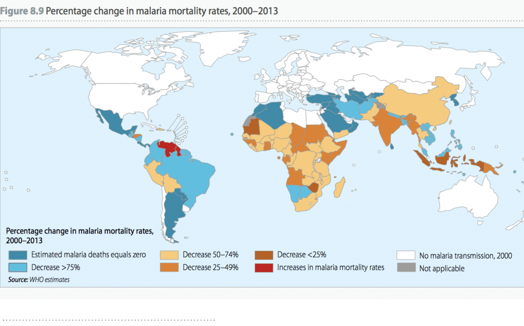 Map of the Day: The Good News About Malaria - UN Dispatch