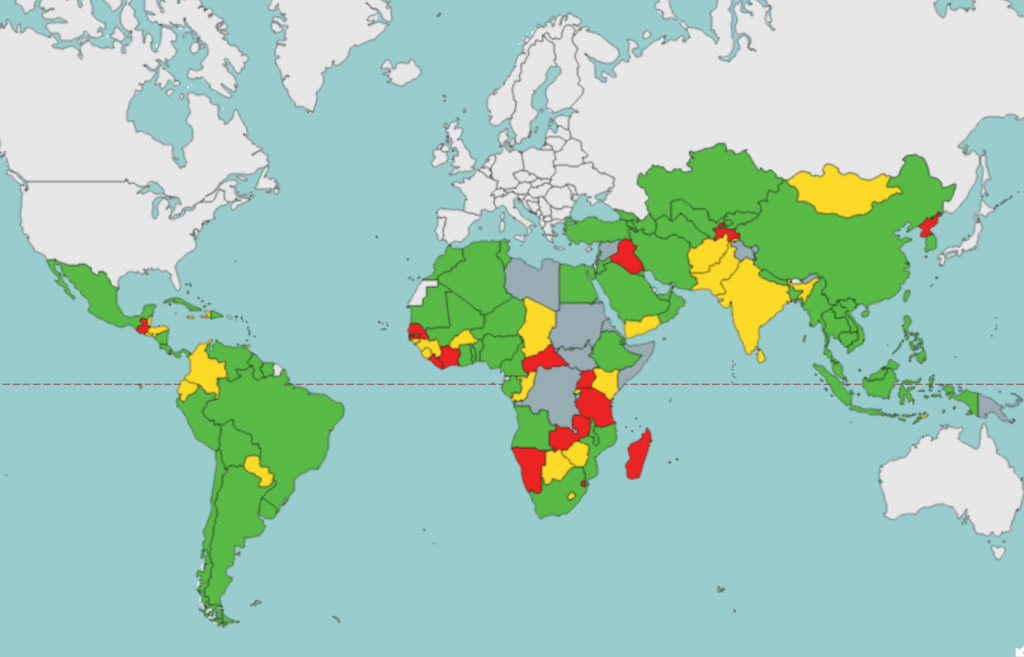 Map of the Day: Where People Go Hungry - UN Dispatch