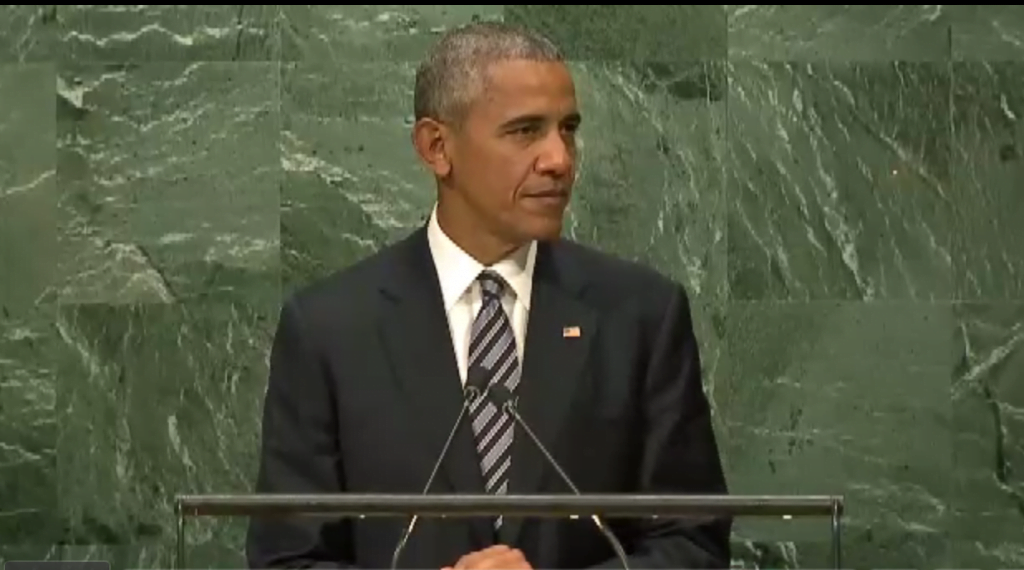 President Obama just gave his final address to the UN General Assembly ...