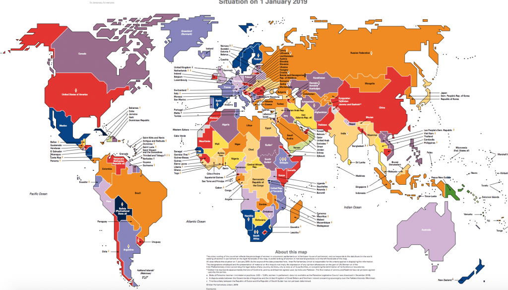 Women In Parliament | Country Rankings Female Representation